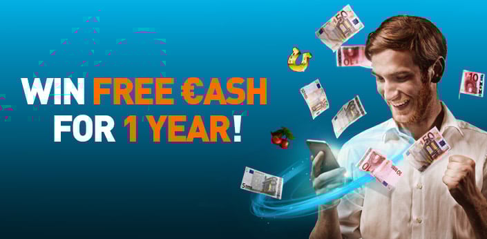 Win free cash for 1 year! | Casino777 Blog